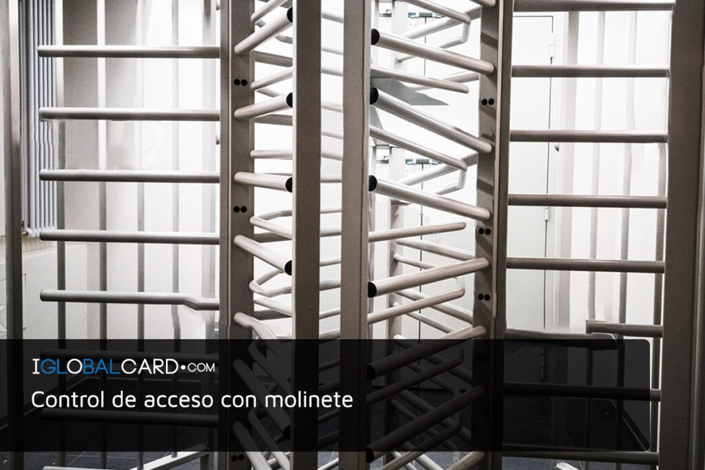 Molinete para control de acceso y seguridad - Iglobalcard